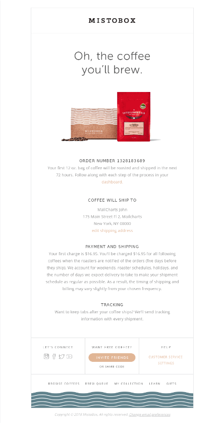 15 Order Confirmation Email Examples for Ecommerce (+ Screenshots)