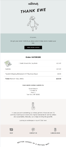 15 Order Confirmation Email Examples for Ecommerce (+ Screenshots)