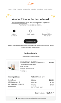 15 Order Confirmation Email Examples for Ecommerce (+ Screenshots)