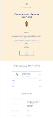 15 Order Confirmation Email Examples for Ecommerce (+ Screenshots)