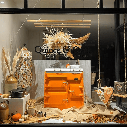 17 Easy Autumn Window Display Ideas for Your Store