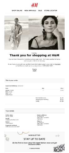 15 Order Confirmation Email Examples for Ecommerce (+ Screenshots)